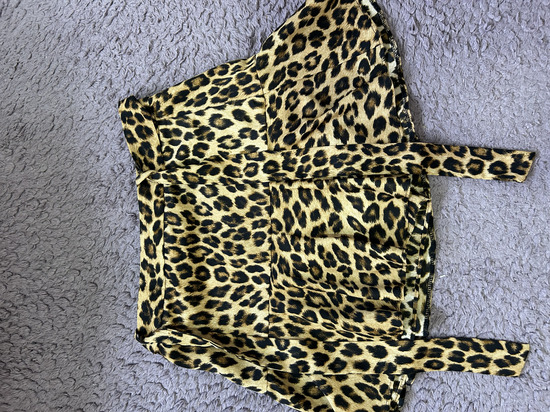 Zara leopard suknja
