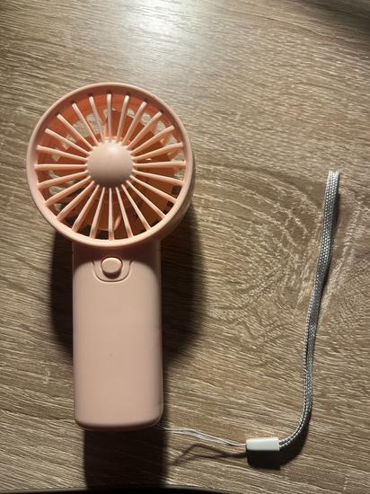 Roze mini ventilator