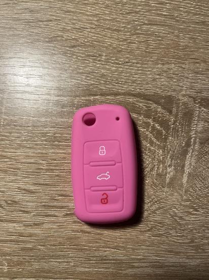 Roze maskica za auto ključ