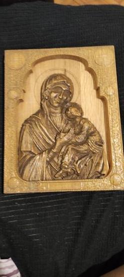 Ikona duborez Presveta Bogorodica