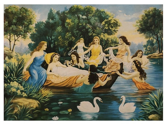 Vintage reprodukcija - A. Collino - 42 x 31 cm
