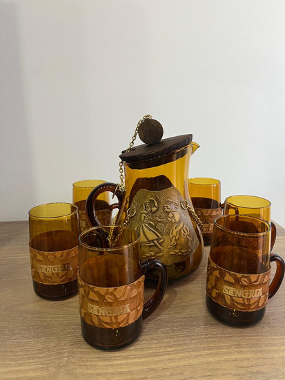Vintage sangria set