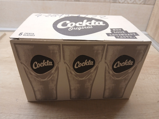 Cockta original-stakleni set čaša 6/1-275ml