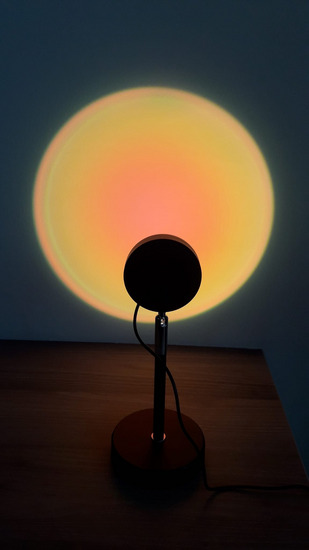 Lampa sa zalaskom sunca