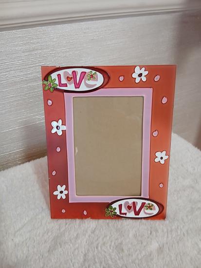 Nov stakleni ram za sliku Love 18×23cm