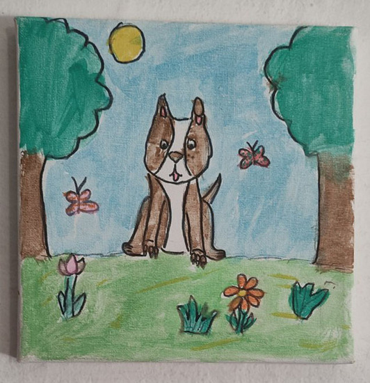 Kuca u Prirodi" 20x20cm