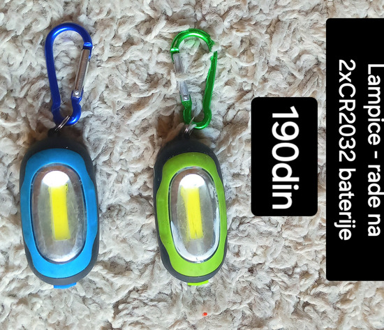 Lampice lampa privezak 2 kom - baterije CR2032