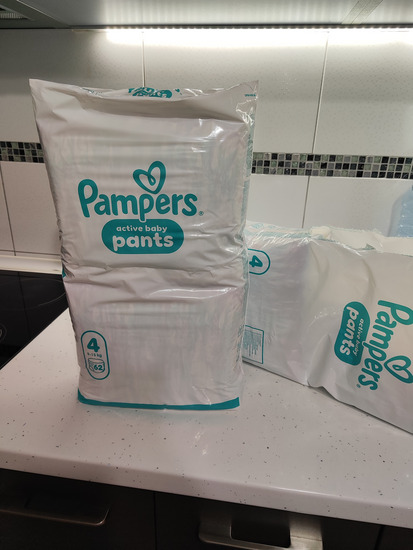 Pampers active baby pants 4 101kom