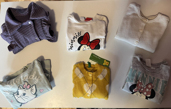 Paket garderobe za devojcice vel 74/80