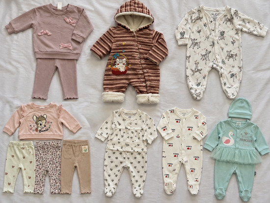 Lot robe paket komplet za beba devojcicu