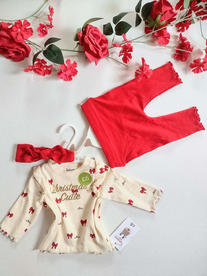 Nov Nutmeg trodelni set 0-3m