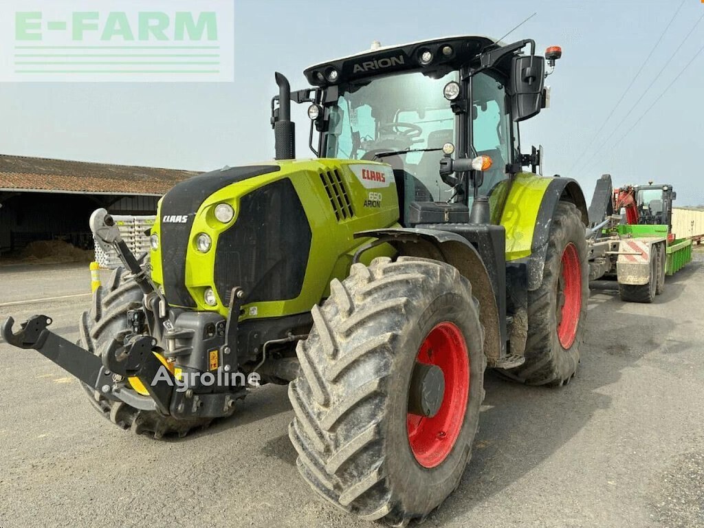 Claas arion 650 cmatic - stage v traktor točkaš