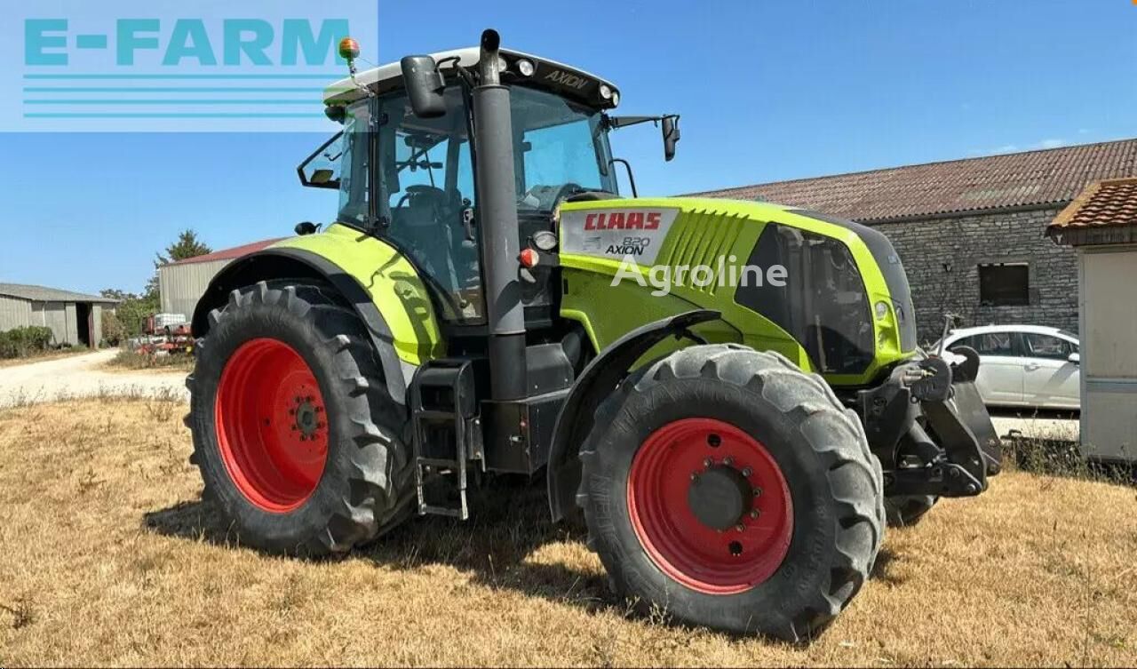 Claas tracteur axion 820 cebis traktor točkaš