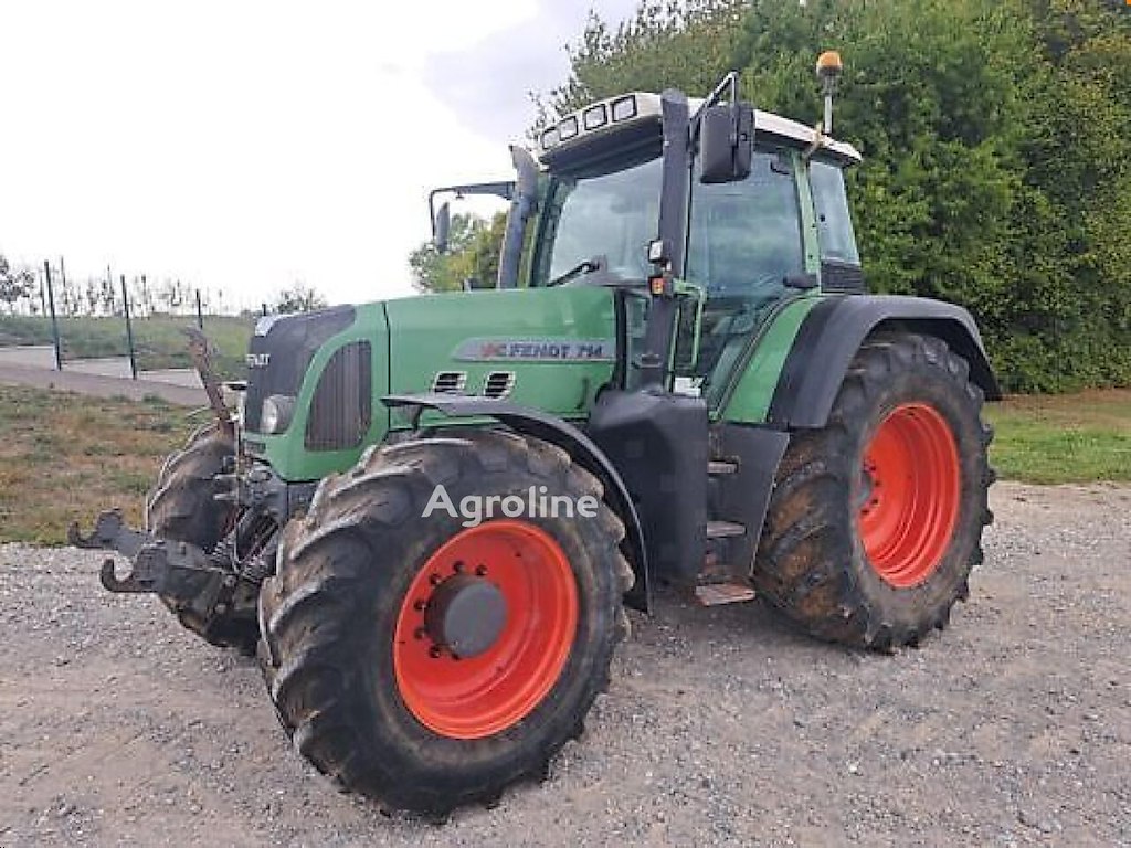 Fendt 714 vario tms traktor točkaš
