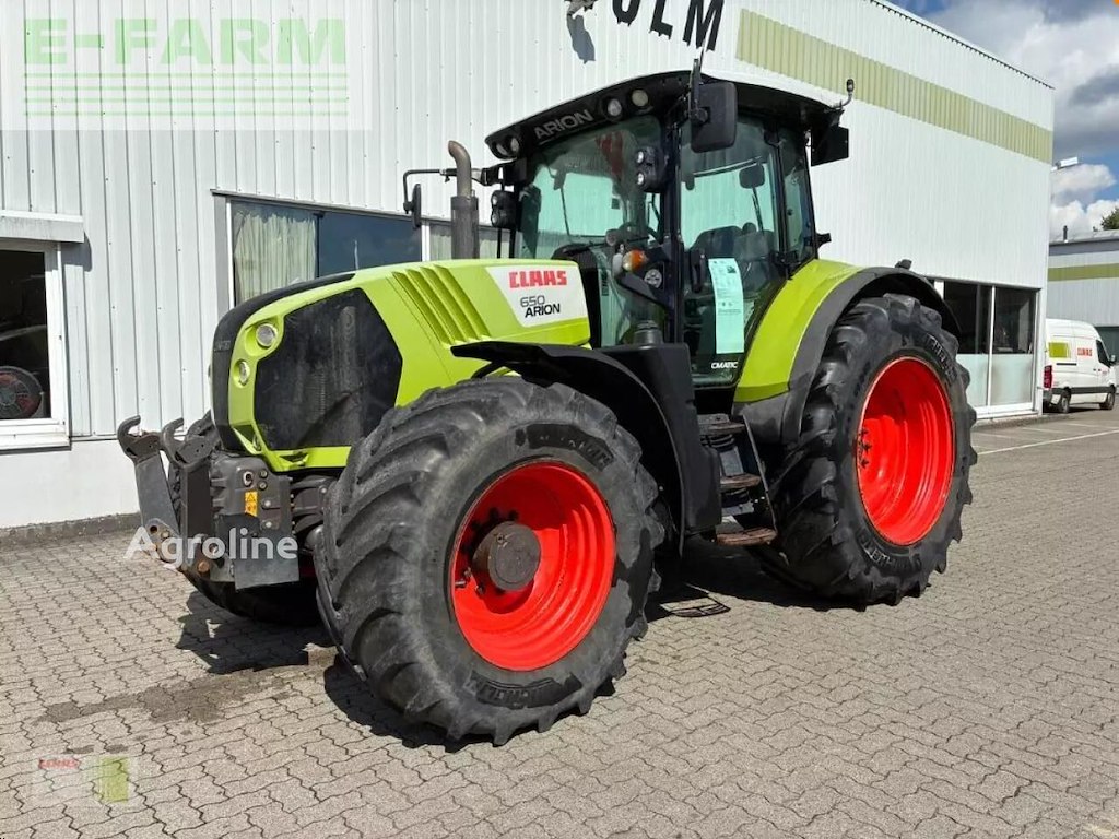 Claas arion 650 cmatic traktor točkaš