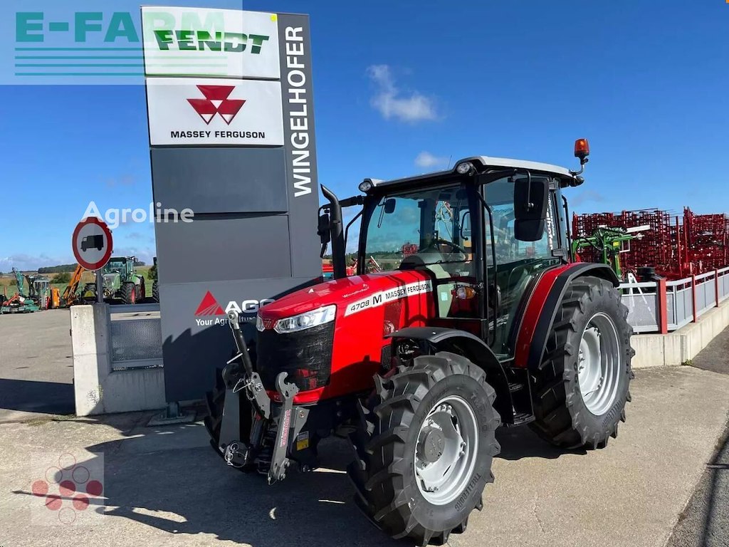 Massey Ferguson mf 4708 m kabine traktor točkaš