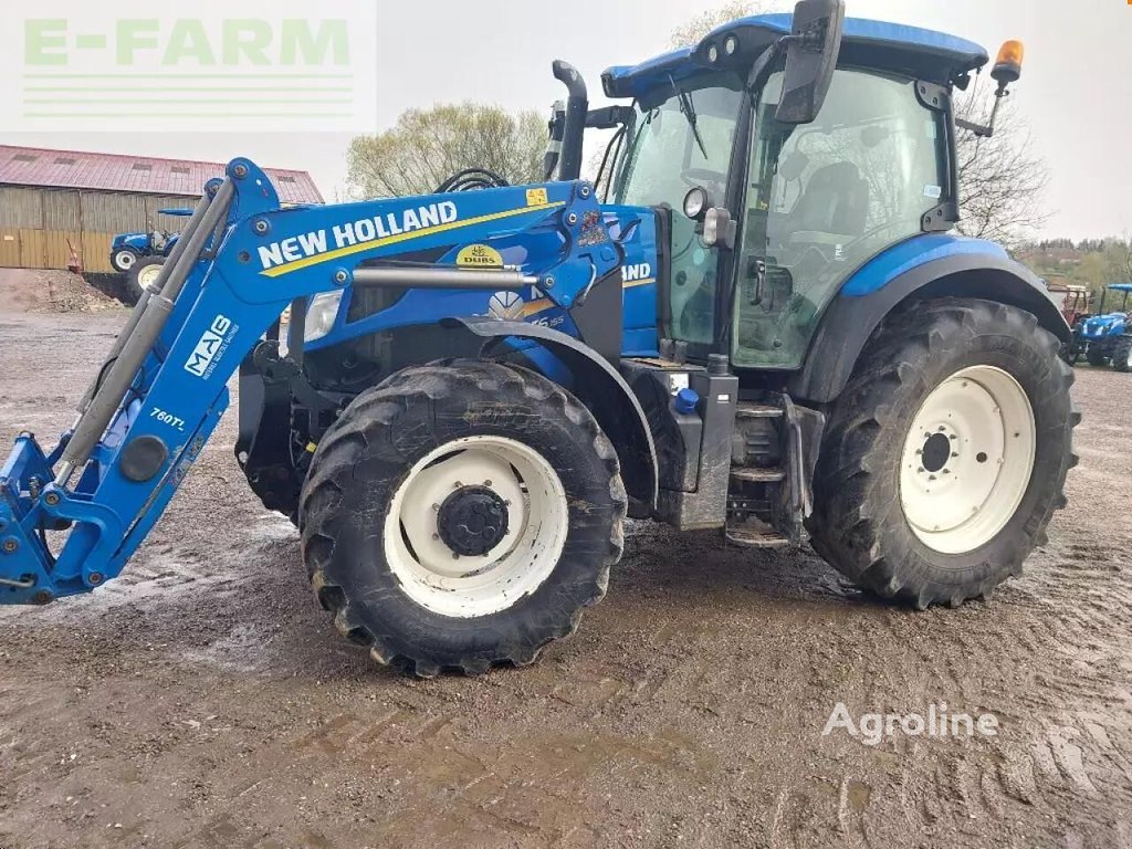 New Holland t6.155 traktor točkaš