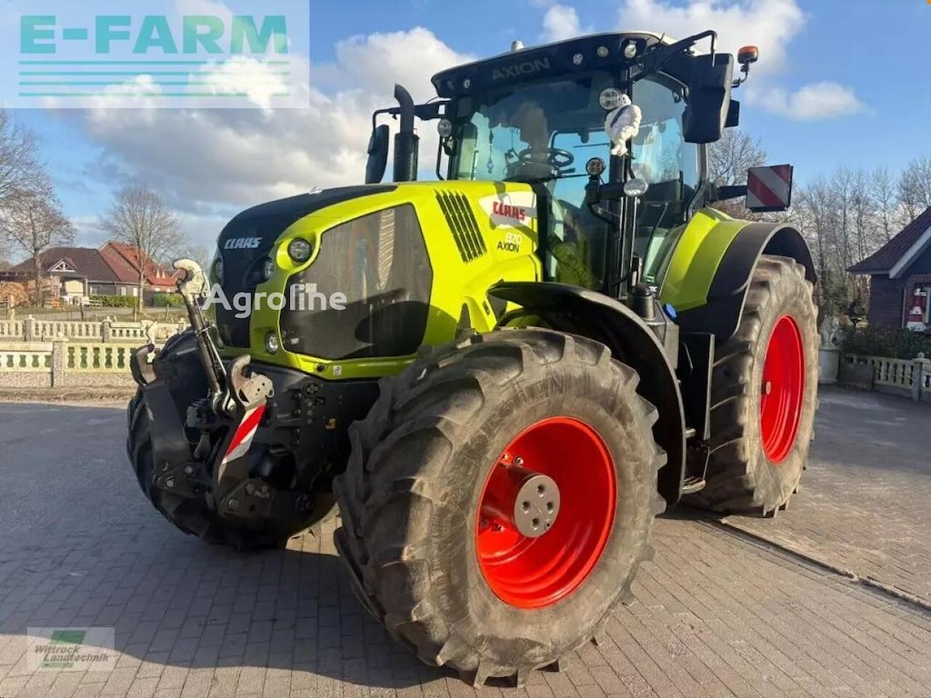 Claas axion 870 cmatic traktor točkaš