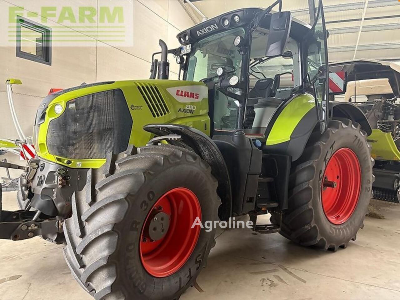 Claas axion 810 cmatic cebis traktor točkaš