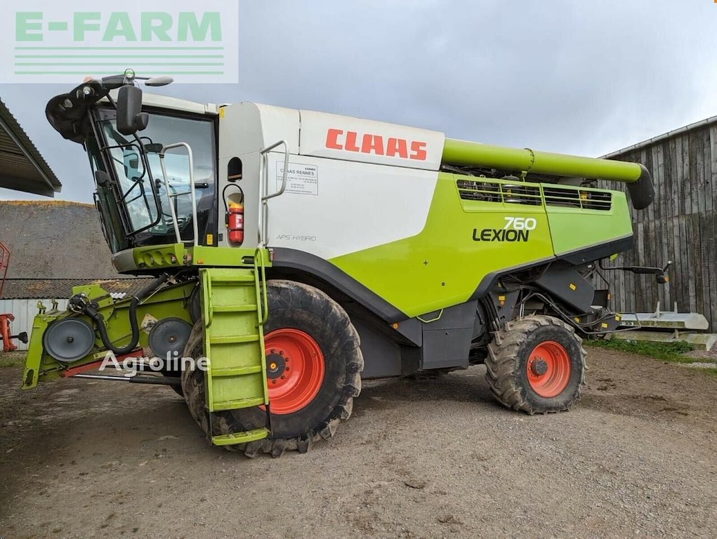 Claas lexion 760 t4i kombajn za žito