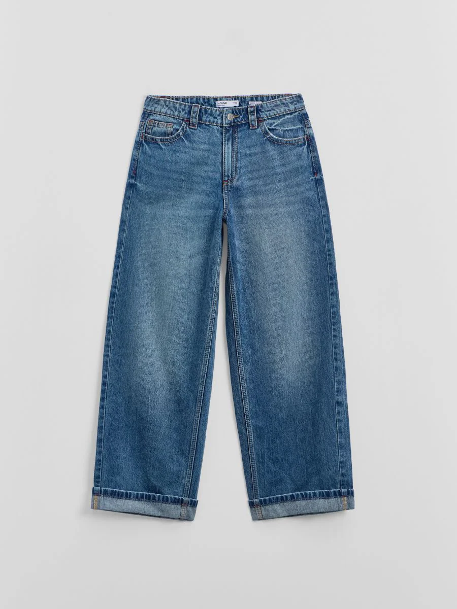 Wide leg farmerke