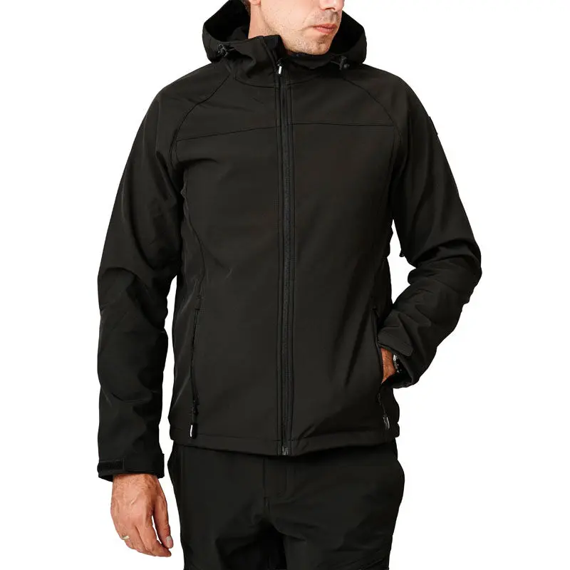 Copperminer Muška softshell jakna Kama, Crna