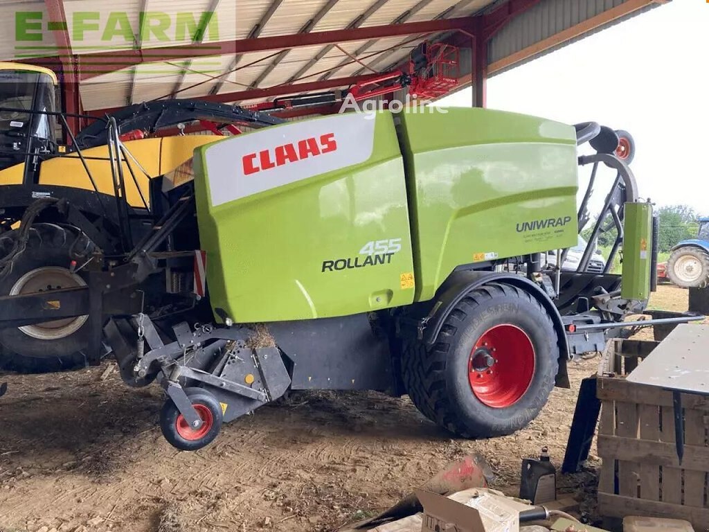 Claas rollant 455 rc uniwrap balirka za četvrtaste bale
