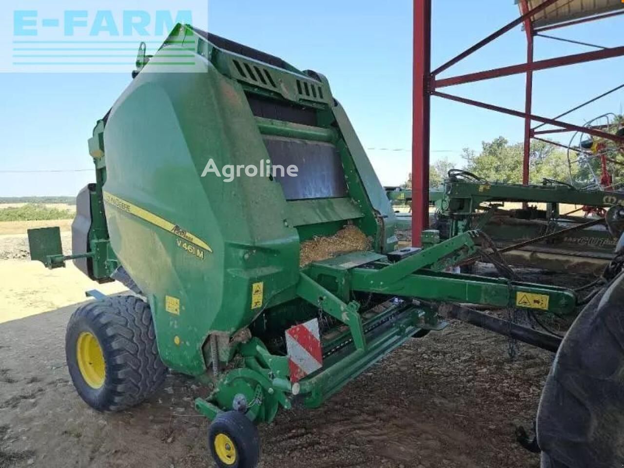 John Deere v461m balirka za četvrtaste bale