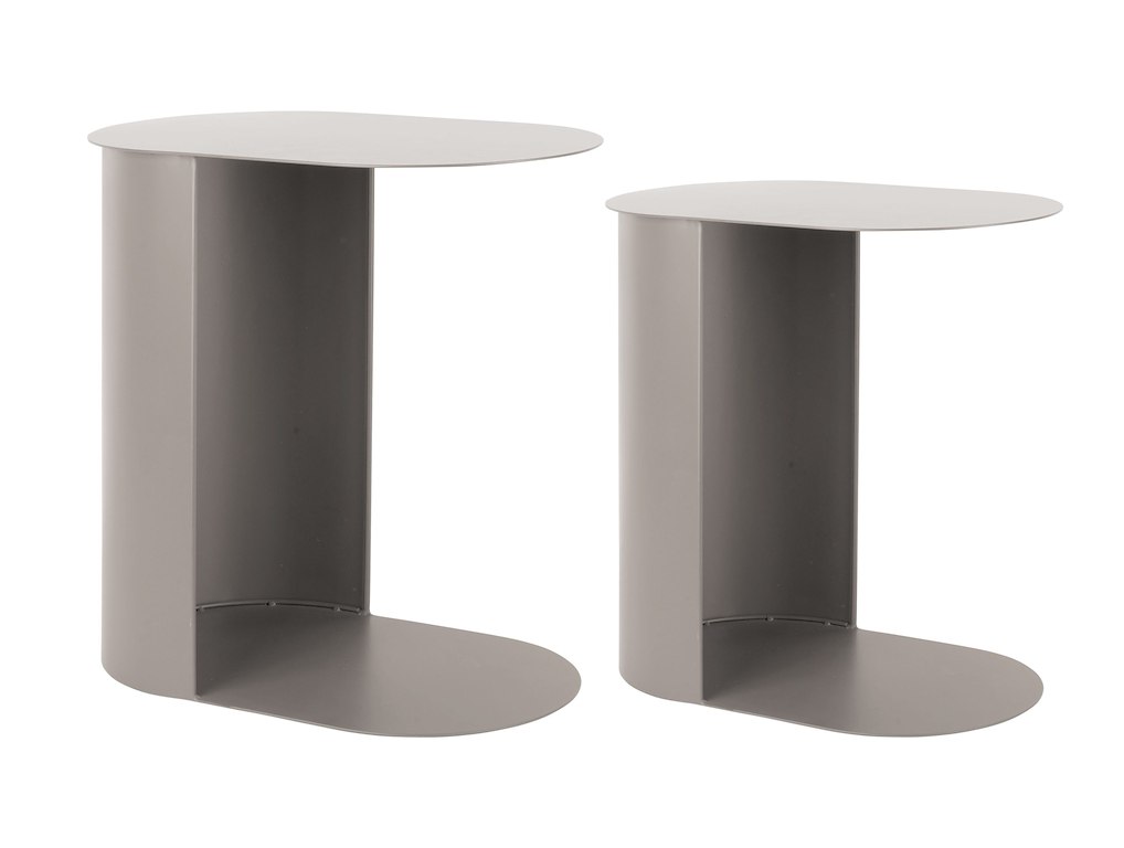 STOLOVI SET 2 kom – Side Table Set Riqueza Oval