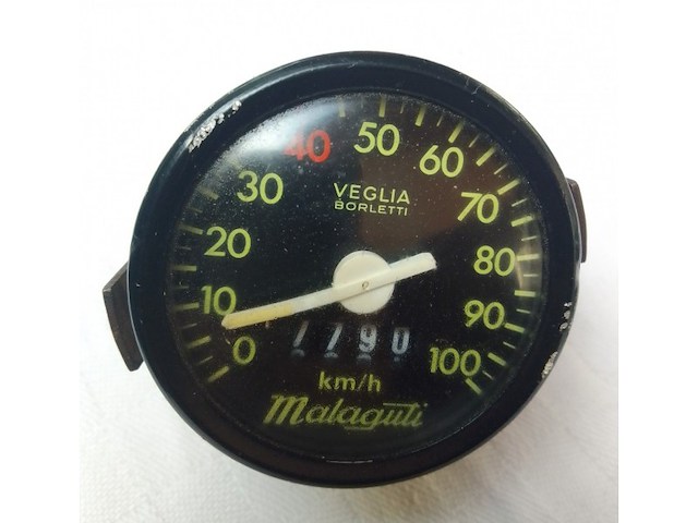 KM sat Veglia 100 km/h