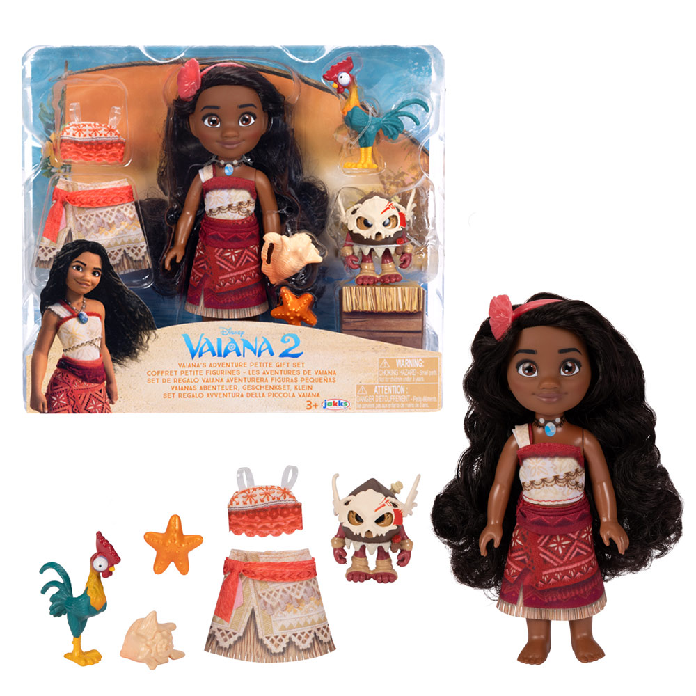 DISNEY Vajana 2 set lutka 15cm sa dodacima