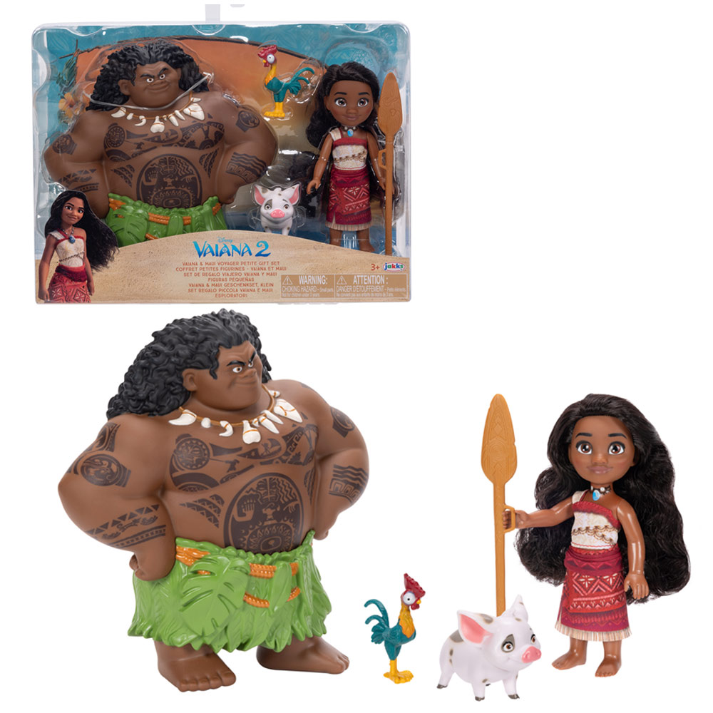DISNEY Vajana 2 set Vajana i Maui 15cm