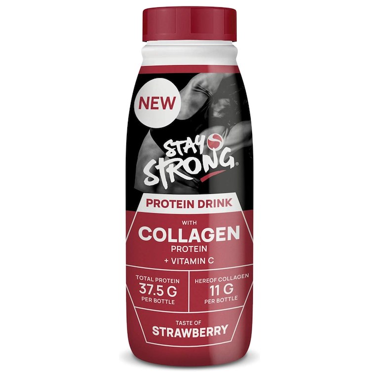 Napitak Stay Strong Pro kolagen jagoda 0,5l Dukat