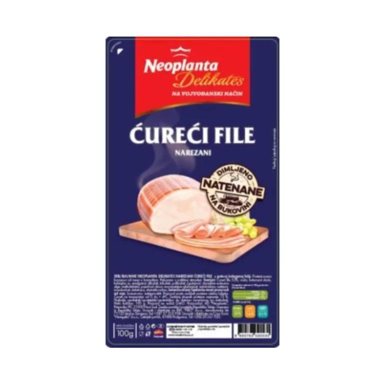 Ćureći file dimljeni 100g Neoplanta