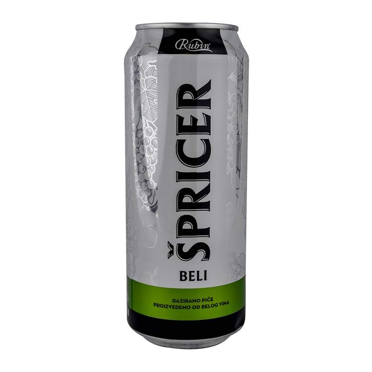 Rubin špricer beli 0,5l