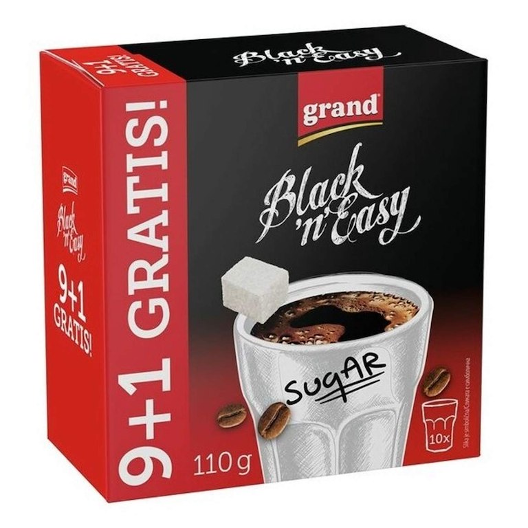 Kafa Black'n'Easy 11g 9+1 gratis Grand