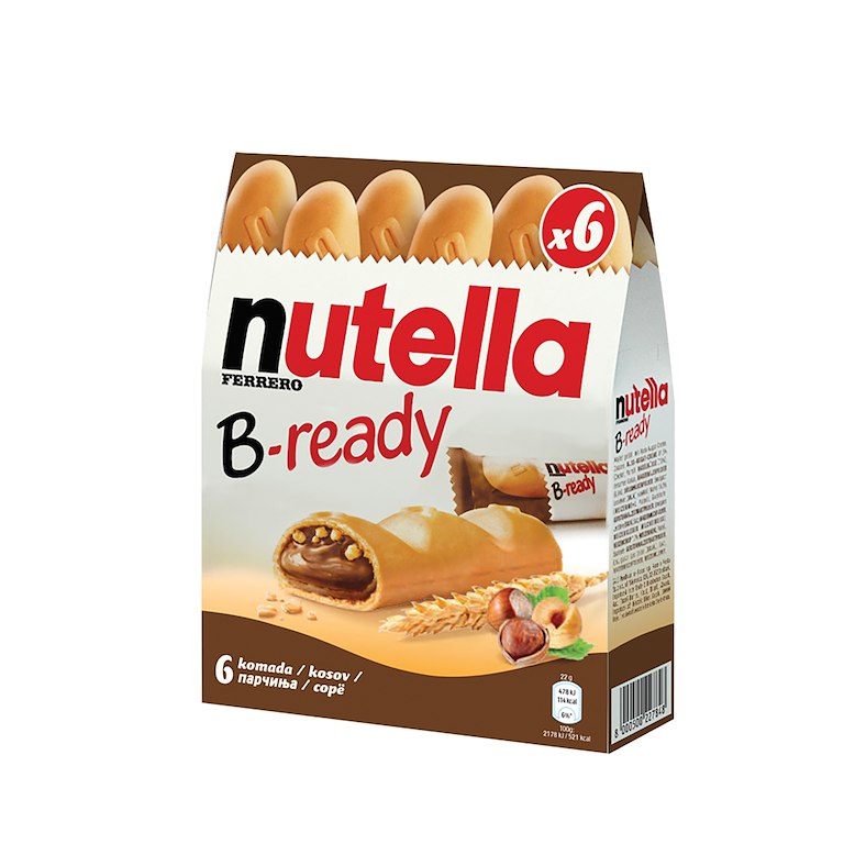Vafl Nutella B-ready 132g