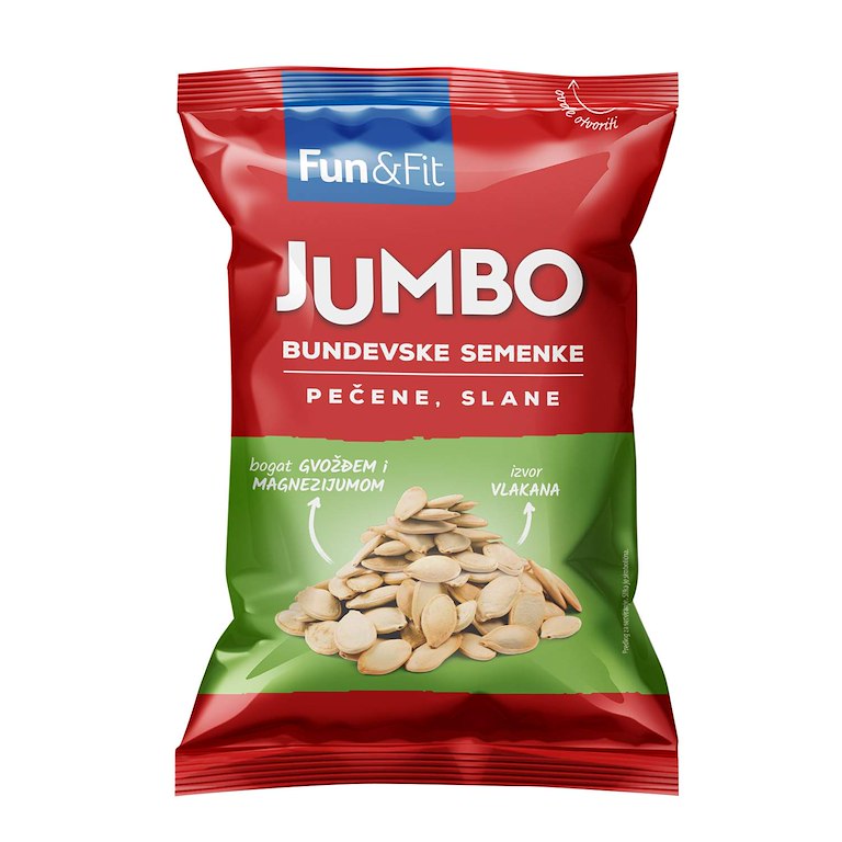 Semenke bundeve pečene slane 150g Jumbo