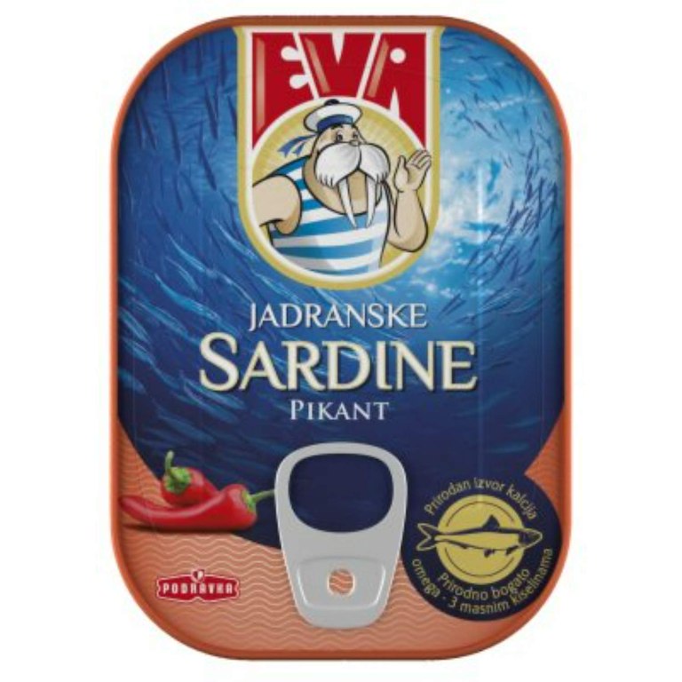 Sardina pikant 100g Eva