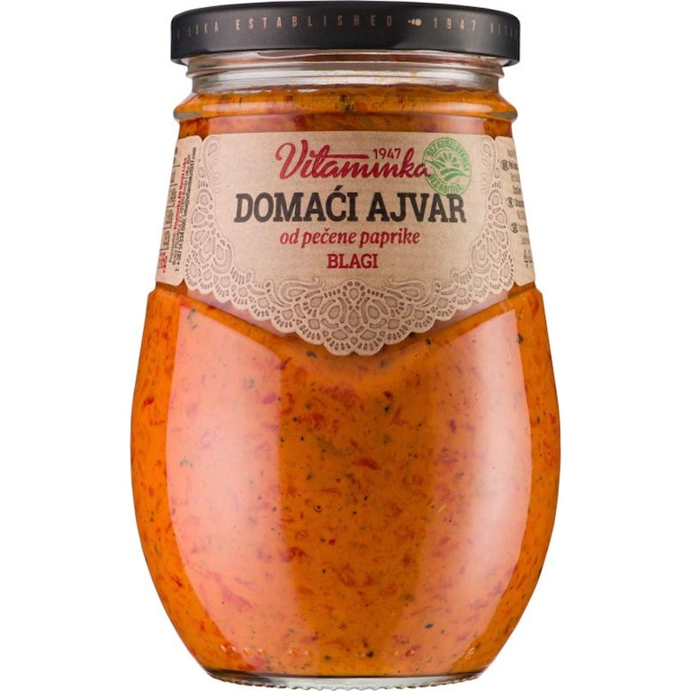 Ajvar domaći blagi 535g Vitaminka