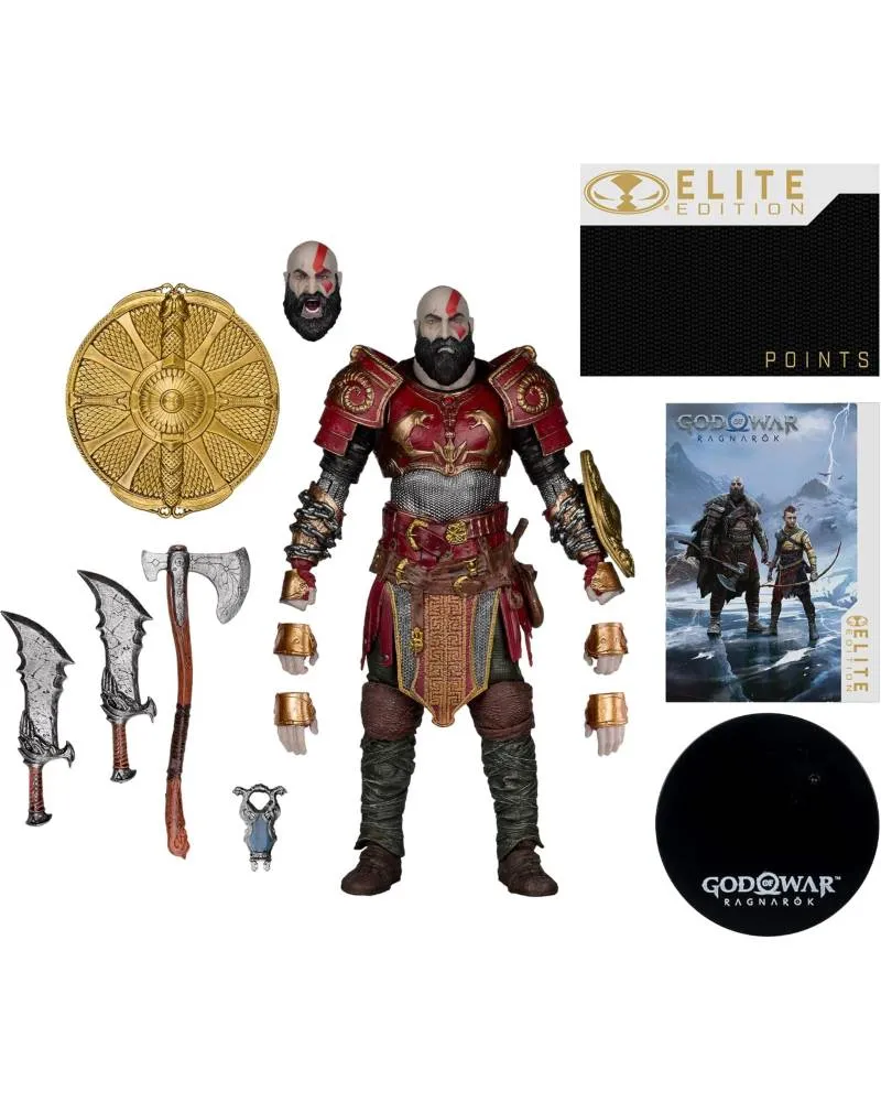 Action Figure God Of War - McFarlane Elite Edition - Kratos