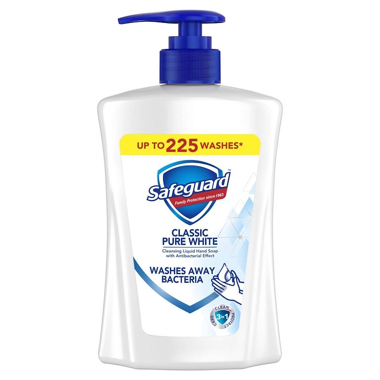 Sapun tečni Pure White 450ml Safeguard