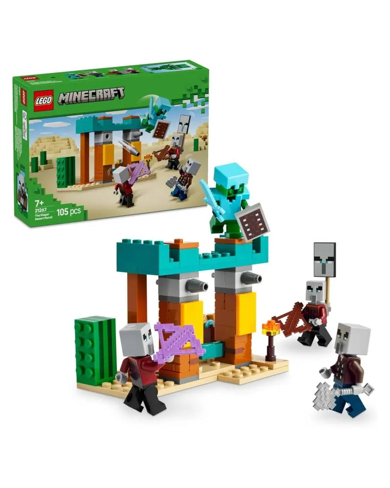 LEGO Minecraft - The Illager Desert Patrol