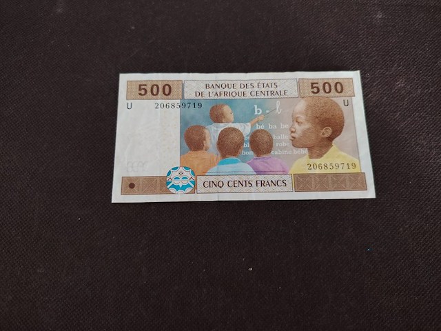 CAMEROUN 500 FRANCS 2002