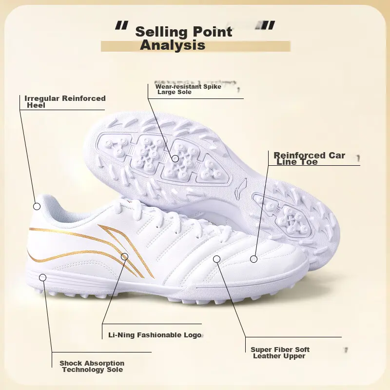 Li-Ning Patike za fudbal, Bele