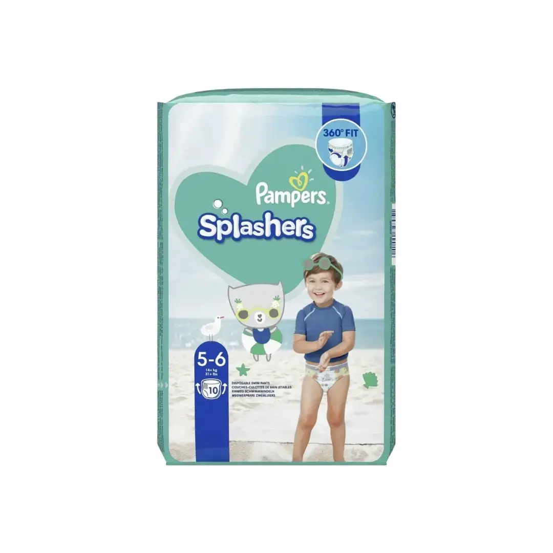 Pampers Pelene za kupanje Splashers 5, 14+ kg, 10/1