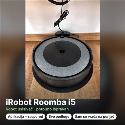 iRobot Roomba i5 robot usisivač, aplikacija