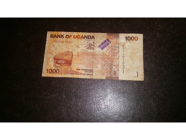UGANDA 1000 SHILINGI 2021