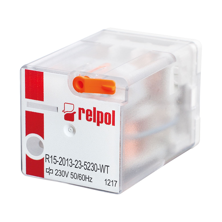 Rele R15 12V DC 3X10A,RELPOL, 2013