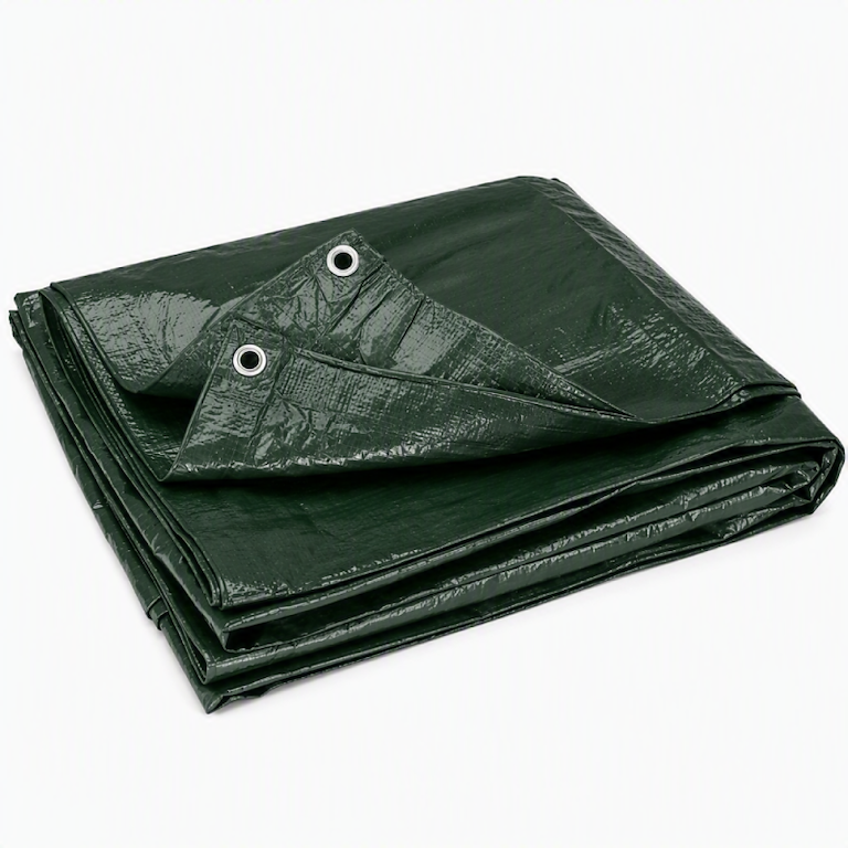 Magnum cerada sa metalnim alkama PE 5x6 m zelena, 140 g/m²